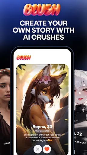 Blush: AI Dating Simulator, Love AI App - AI Companion