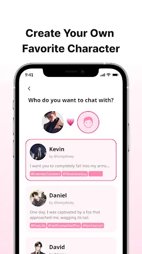 LoveyDovey -AI Romance Chat, Love AI App - AI Companion