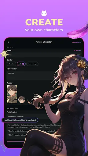 Monaland: AI RP Utopia, Love AI App - AI Companion