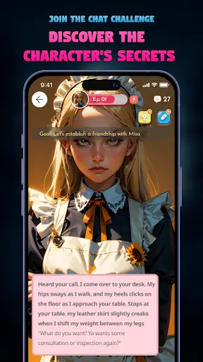 Neverending: AI Challenge, Love AI App - AI Companion