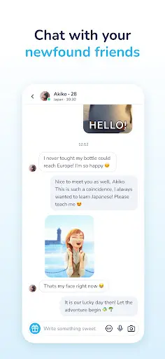 Bottled - Message in a Bottle, Friend AI App - AI Companion