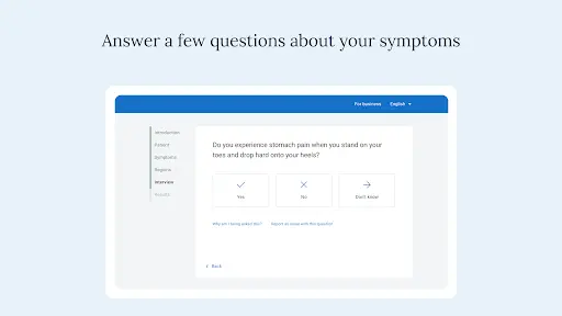Symptomate – Symptom checker, Health AI App - AI Companion