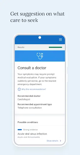 Symptomate – Symptom checker, Health AI App - AI Companion