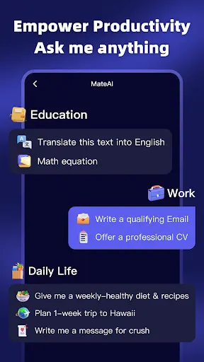 MateAI-AI Chat Bot Assistant, Science AI App - AI Companion
